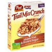 Trail Mix Crunch Cereal, Maple Nut & Brown Sugar: Calories, Nutrition ...