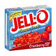 Jell-O Low Calorie Gelatin Dessert, Sugar Free, Cranberry: Calories ...