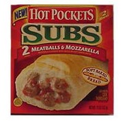Hot Pockets Stuffed Sandwich, Meatballs & Mozzarella: Calories ...