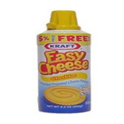 Easy Cheese Pasteurized Process Cheese Spread, Cheddar: Calories ...