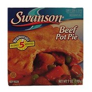 Swanson Beef Pot Pie: Calories, Nutrition Analysis & More | Fooducate