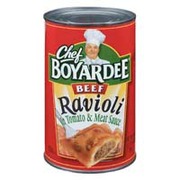 Chef Boyardee Beef Ravioli, in Tomato & Meat Sauce: Calories, Nutrition ...