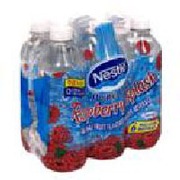 Nestle Water Beverage, Natural Fruit Flavored, Raspberry Splash: Calories, Nutrition Analysis ...