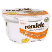 Rondele Gourmet Spreadable Cheese, Garden Vegetable: Calories ...