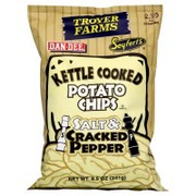 Troyer Farms Kettle Cooked Potato Chips, Salt & Cracked Pepper ...