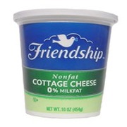 Friendship Cottage Cheese, Nonfat: Calories, Nutrition Analysis & More ...