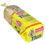 Stroehmann Bread, White, Thin Size: Calories, Nutrition Analysis & More ...