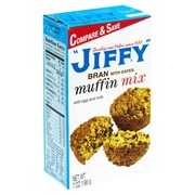 Jiffy Muffin Mix, Bran with Dates: Calories, Nutrition Analysis & More ...