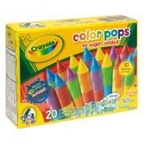 Crayola Flavored Ice Pops, No Sugar Added, Cherry, Lemon, Blue ...