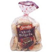 Sara Lee Mini Bagels, Cinnamon Raisin Swirl: Calories, Nutrition ...