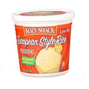 Kozy Shack Pudding, European Style Rice: Calories, Nutrition Analysis ...