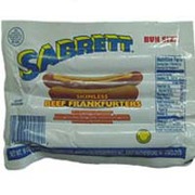 Sabrett Skinless Beef Frankfurters, Bun Size: Calories, Nutrition ...