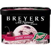 Breyers Cherry Vanilla: Calories, Nutrition Analysis & More | Fooducate