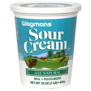Wegmans Sour Cream: Calories, Nutrition Analysis & More | Fooducate