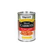 Wegmans Carrots, Sliced, No Salt Added: Calories, Nutrition Analysis ...
