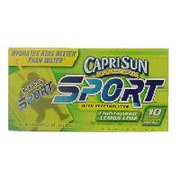 Capri Sun Sports Drink, Lightspeed Lemon Lime: Calories, Nutrition ...