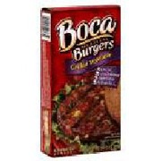 Boca Meatless Burgers, Grilled Vegetable: Calories, Nutrition Analysis ...