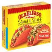 Old El Paso Taco Shells, Nacho Flavor: Calories, Nutrition Analysis ...