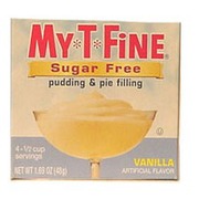 My-T-Fine Pudding & Pie Filling, Sugar Free, Vanilla: Calories ...
