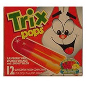 Trix Frozen Pops, Assorted Flavors: Calories, Nutrition Analysis & More ...