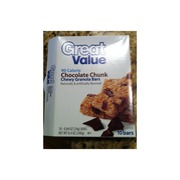 Great Value Granola Bars, Chewy, Chocolate Chunk: Calories, Nutrition ...