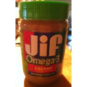 Jif Peanut Butter, Creamy, Omega-3: Calories, Nutrition Analysis & More ...