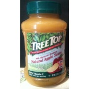 Tree Top Natural Apple Sauce, No Sugar Added: Calories, Nutrition ...