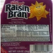 Raisin Bran Cereal: Calories, Nutrition Analysis & More | Fooducate