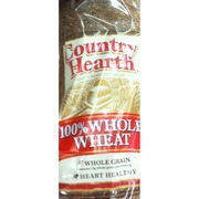 Country Hearth Bread, 100% Whole Wheat: Calories, Nutrition Analysis ...
