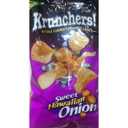 Krunchers! Kettle Cooked Potato Chips, Sweet Hawaiian Onion Style ...