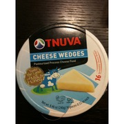 Tnuva Cheese Wedges, Pasteurized Process Cheese Food: Calories ...