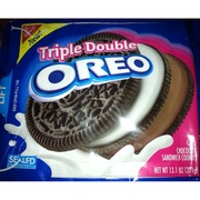 Oreo Chocolate Sandwich Cookies, Triple Double Oreo: Calories ...