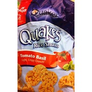 Quaker Rice Snacks, Quakes, Tomato Basil: Calories, Nutrition Analysis ...