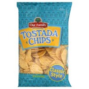 Our Family Tostada Chips, Classic Style: Calories, Nutrition Analysis ...