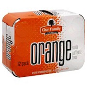 Our Family Soda, Orange: Calories, Nutrition Analysis & More | Fooducate