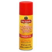 Our Family Cooking Spray, Canola Oil: Calories, Nutrition Analysis ...