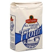 Our Family All Purpose Flour, Bleached, Pre-Sifted: Calories, Nutrition ...