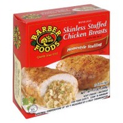 Barber Foods Skinless Stuffed Chicken Breasts, Homestyle Stuffing ...