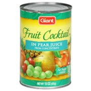 Giant Fruit Cocktail: Calories, Nutrition Analysis & More | Fooducate