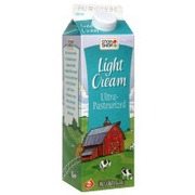 Stop & Shop Cream, Light: Calories, Nutrition Analysis & More | Fooducate