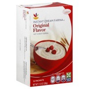 Stop & Shop Cream Farina, Instant, Original Flavor: Calories, Nutrition ...