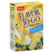 Giant Soft Drink Mix, Lemonade: Calories, Nutrition Analysis & More ...