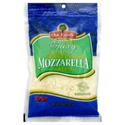 Our Family Cheese, Fancy Shredded, Mozzarella: Calories, Nutrition ...