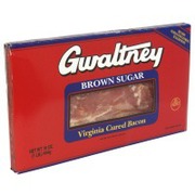 Gwaltney Virginia Cured Bacon, Brown Sugar: Calories, Nutrition ...