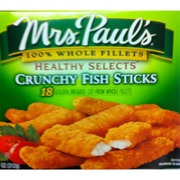 Mrs. Paul's Fish Sticks, 18 Crunchy: Calories, Nutrition Analysis ...