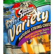 Frigo String Cheese, Light Variety, Mozzarella & Cheddar Swirls ...