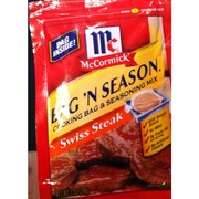 McCormick Seasoning Mix, Swiss Steak: Calories, Nutrition Analysis ...