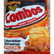 Combos Snacks, Cheddar Cheese Pretzel, The Big Bag: Calories, Nutrition ...