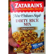 Zatarain's Dirty Rice Mix, Family Size: Calories, Nutrition Analysis ...