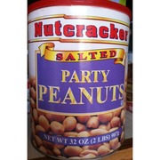 Nutcracker Peanuts, Party, Salted: Calories, Nutrition Analysis & More ...